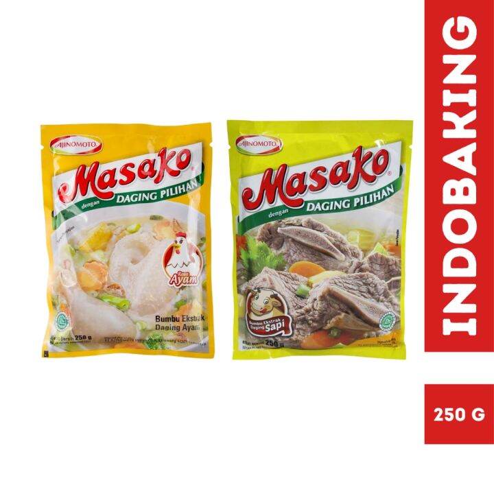 Masako Penyedap Rasa Ayam And Sapi 250g Lazada Indonesia