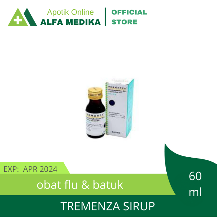 Tremenza Sirup 60 ml | Lazada Indonesia
