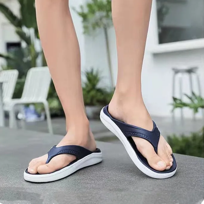 New Trendy Men's Summer slippers Beachnon-slip soft-sooled Slippers ...