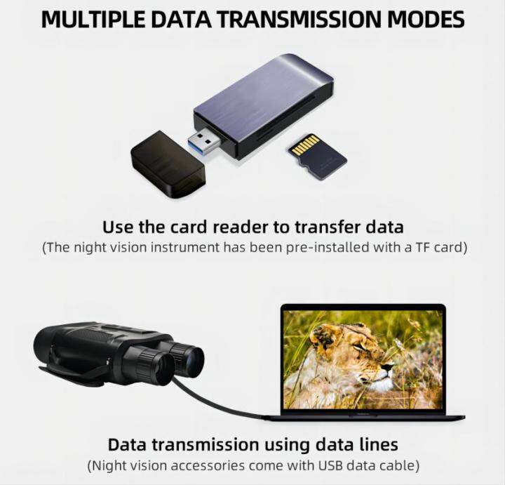 Russian Digital Tactical Night Vision Goggles 5X42 Infrared Night ...