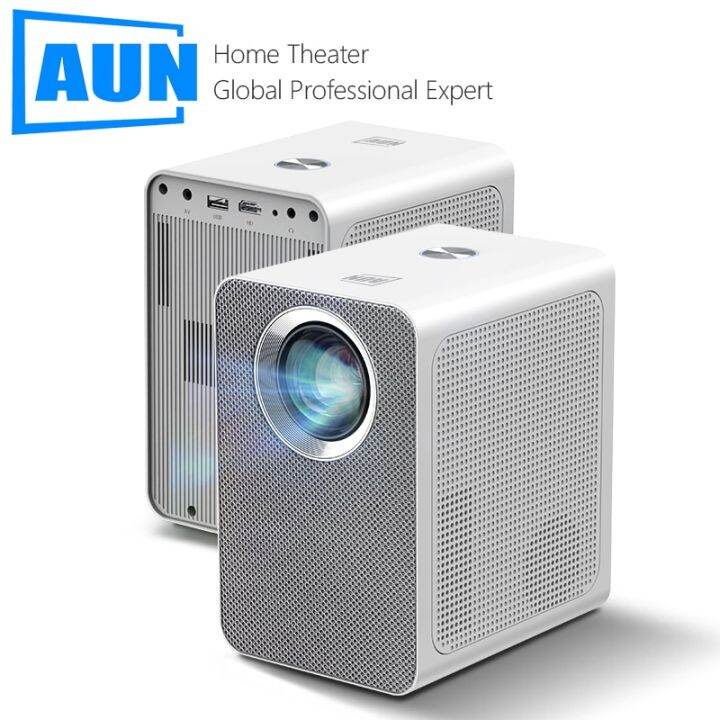 AUN Mini Projector ET50S Android Projectors 1080P Full HD 4K Video Home ...