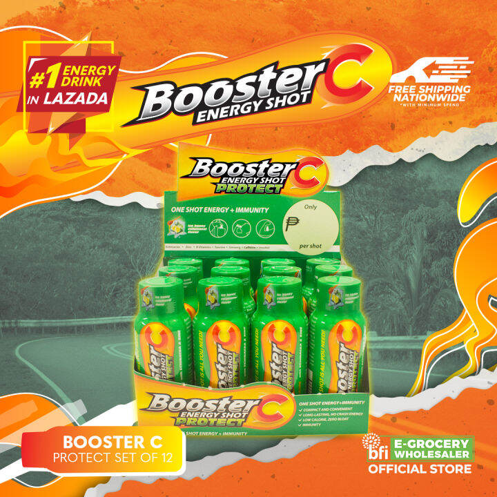 [OFFICIAL STORE] Booster C Energy Shot Protect Immunity Booster with ...