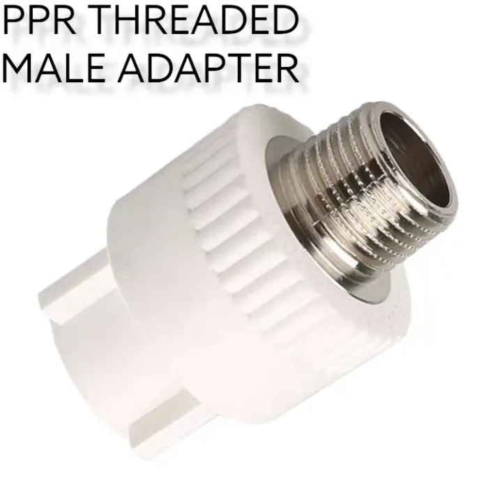 PPR THREADED MALE ADAPTERPPR FITTINGS MALE ADAPTER 1"X1/2" 1"X 3/4" 3/4 ...