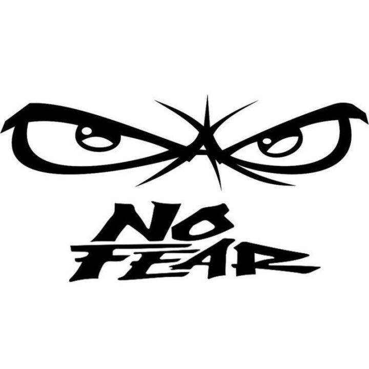 No Fear/Angry Eye Vinyl Sticker | Lazada PH