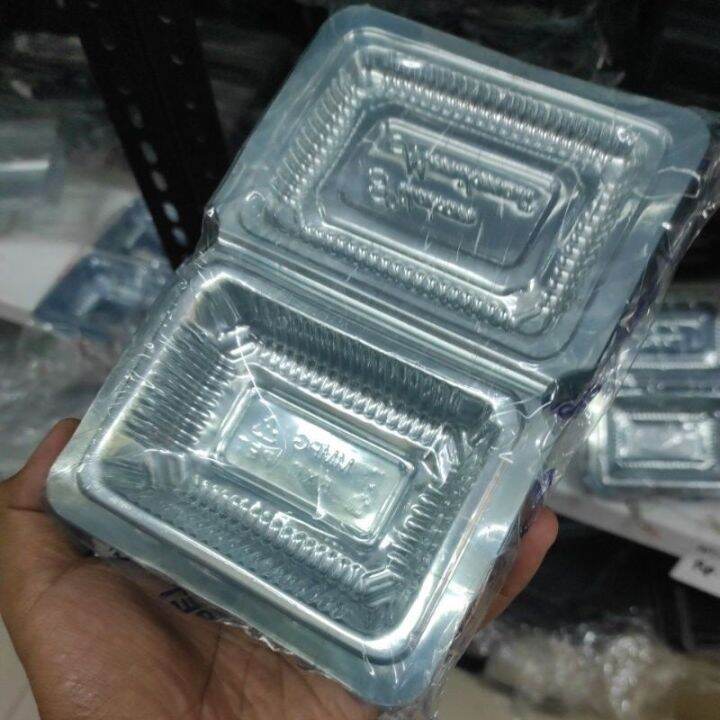 Plastik Mika Wadah Mika Mmpg 5xc Ukuran 5 Bening Transparan isi 100 ...