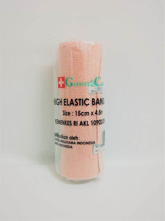 General Care Perban Elastis 6inch 15cm x 4.5m/ Verban Elastic Bandage ...