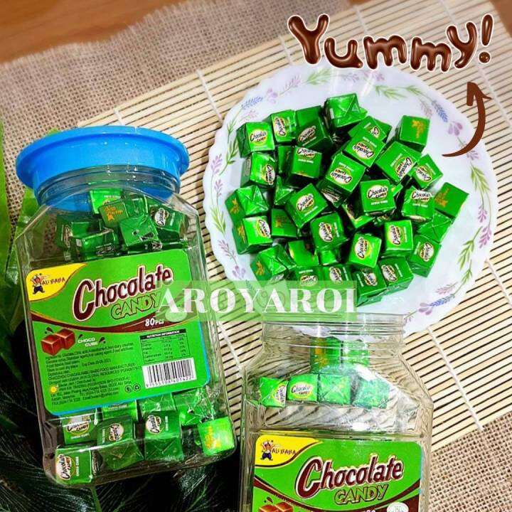 ลูกอมช็อคโกแลตอัดเม็ด ช็อคคิวป์ Alibaba (Chocolate Candy) | Lazada.co.th