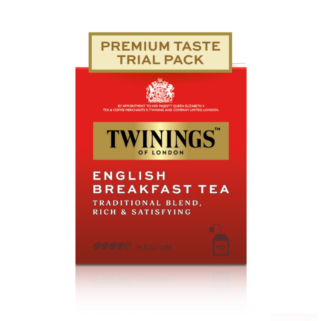 [แพ็ค 10 ชอง] Twinings English Breakfast Tea ชาทไวนิงส์ อิงลิชเบรกฟาสต์ ...