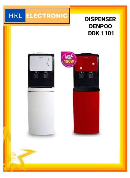 Dispenser Denpoo Galon Atas 2 Kran Denpoo DDK 1101 Tanpa Kompresor ...
