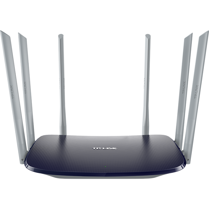 TP-LINK full gigabit port dual-frequency 1900M wireless router TP wall ...