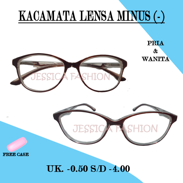 New Trend Kacamata Minus (-) Kacamata Min/Kacamata Rabun Jauh Pria dan ...
