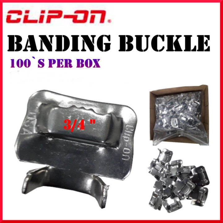 CLIP-ON Banding Buckle for Banding Tool | Lazada PH