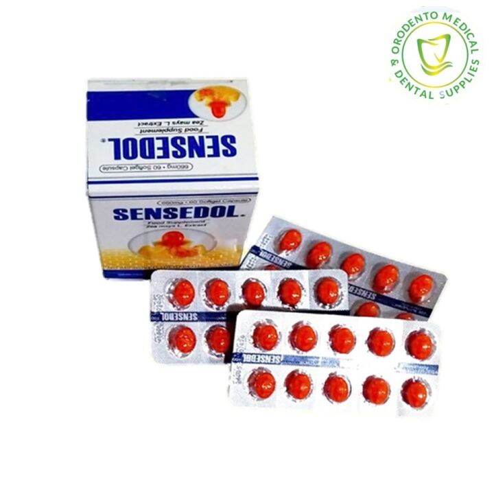 Sensedol Food Supplement 660mg.Softgel Expiration Date April 2025 ...