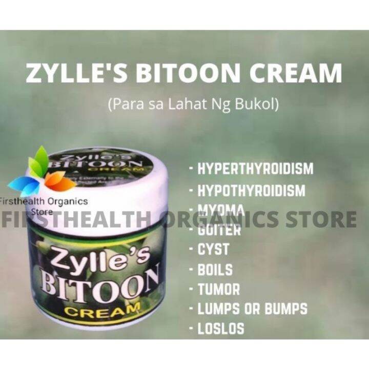Medical supplies Zylle's BITOON CREAM 30 grams para sa lahat ng Bukol ...