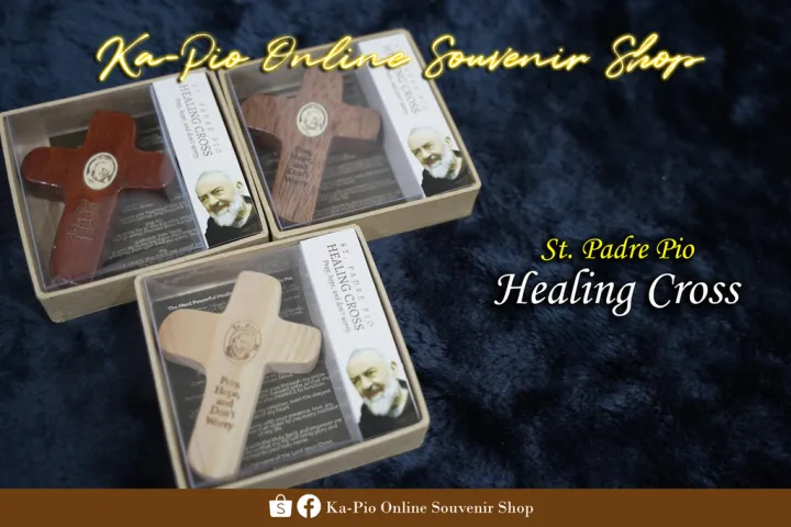 Healing cross with Padre Pio Image | Lazada PH