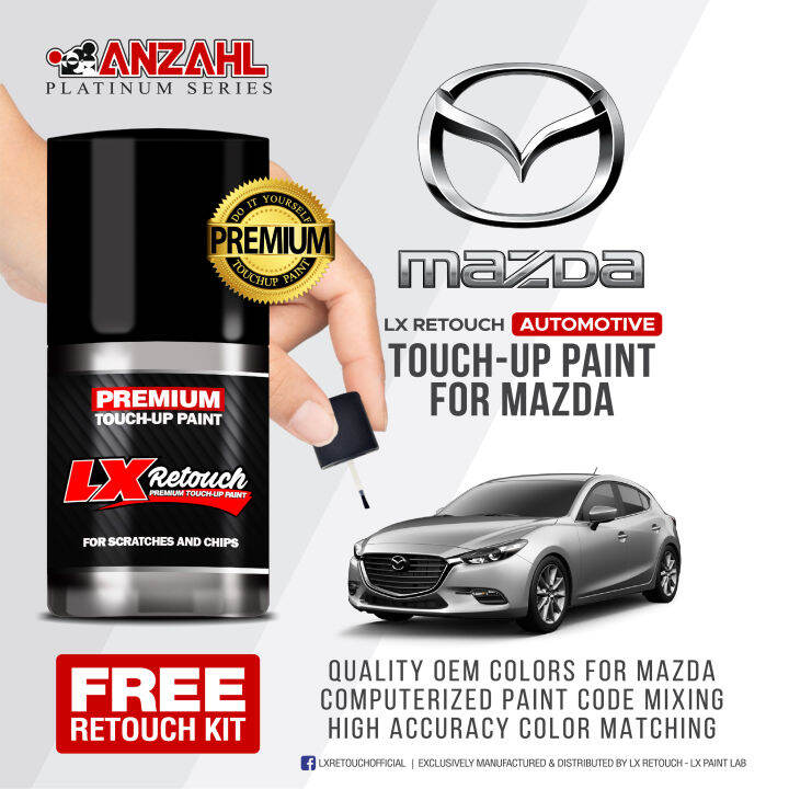 [MAZDA] PAINT REPAIR KIT CAR TOUCH UP PAINT FIX SCRATCH REMOVAL LX ...