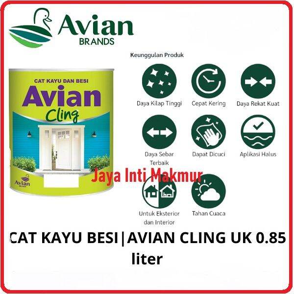AVIAN Cling Synthetic Cat Kayu & Besi 0,85 Liter | Lazada Indonesia