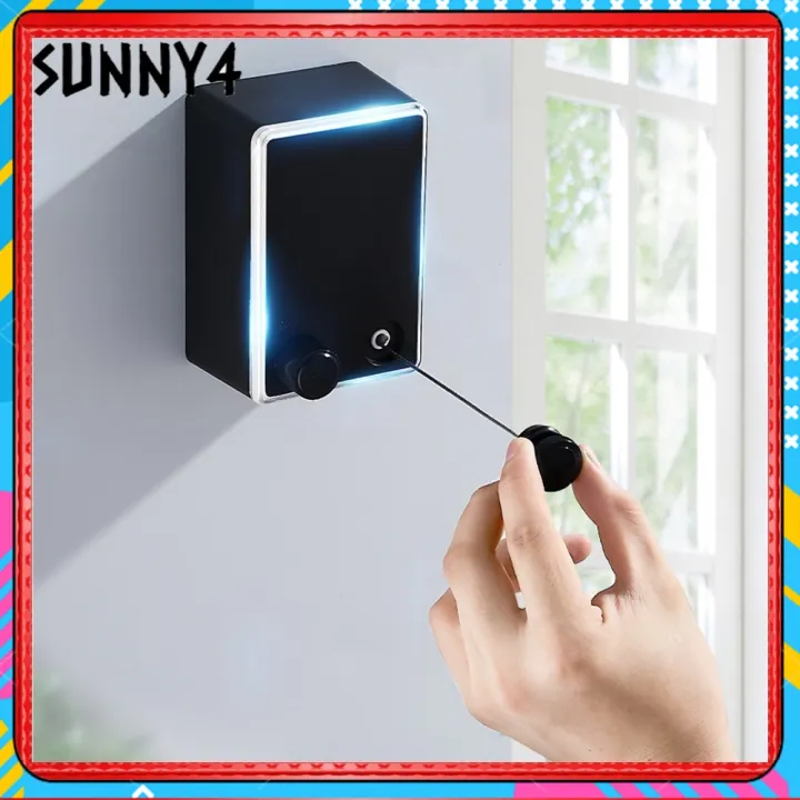 Cushy life Telescopic Clothesline Indoor Outdoor Balcony Stainless ...