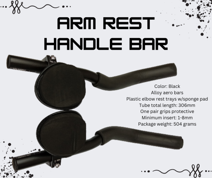Bike Arm Rest Aero bars MTB Handle Bar Bicycle Arm Rest | Lazada PH