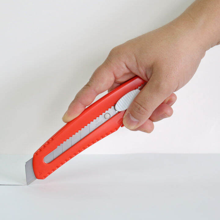 NT Cutter Durable L-Shaped Cutter Knife JL120 (Red or Black) | Lazada PH