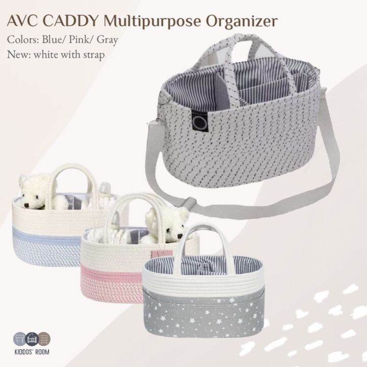 CADDY Baby Diaper Cotton Woven Caddy/ Multi purpose Caddy Organizer ...