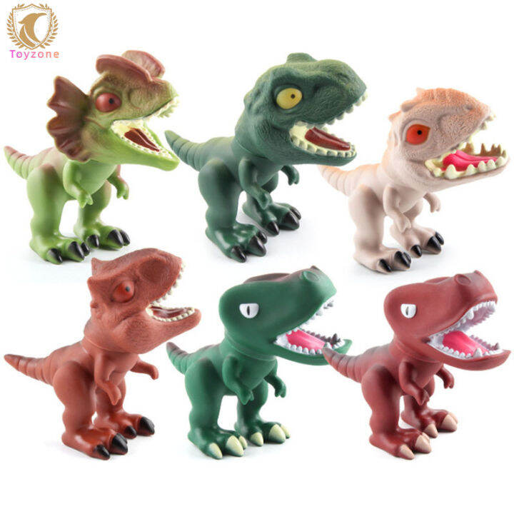 Simulation Jurassic Dinosaur Model Toys Tyrannosaurus Rex Indosaurus ...