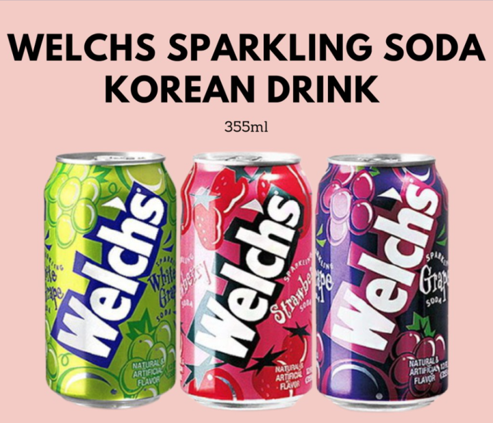 Welch’s Sparkling Soda Can 355ml | Lazada PH