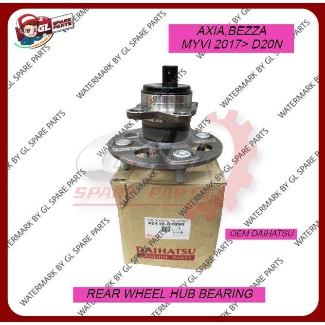 (OEM PARTS) REAR WHEEL BEARING ASSY PERODUA MYVI D20N 2017> NEW AXIA ...