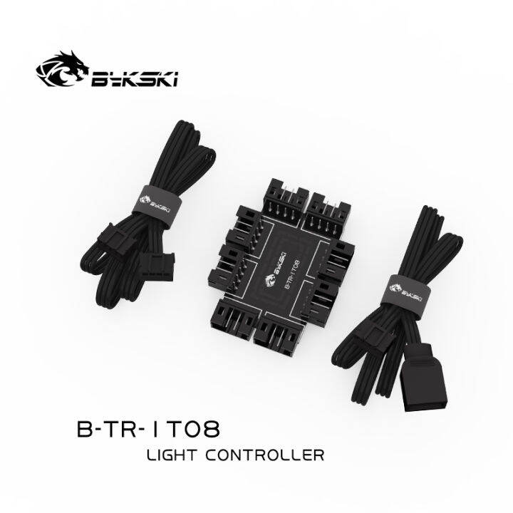 Bykski 5v ARGB Lighting SYNC Controller, For BYKSKI's 5v RGB LED and ...