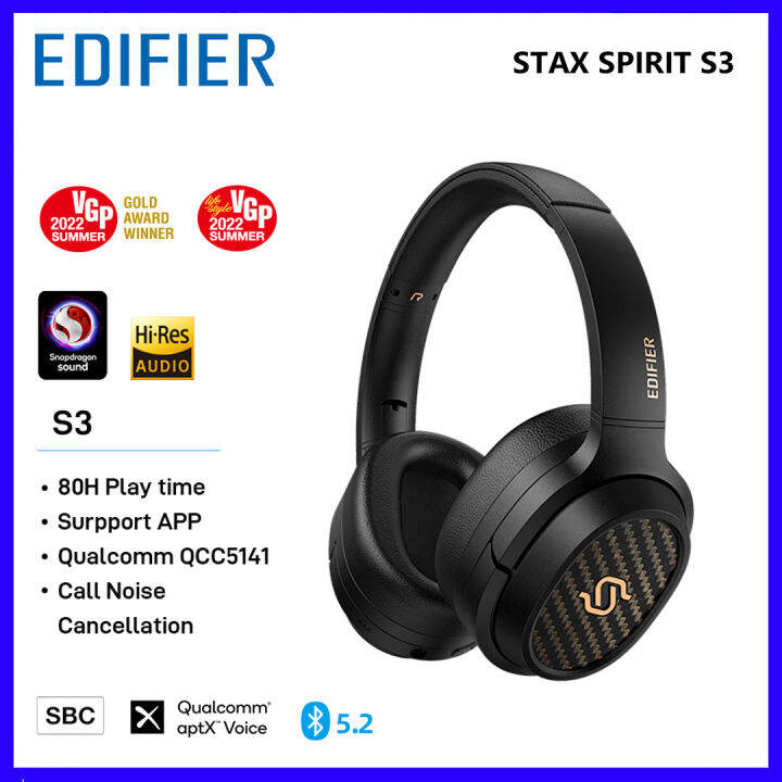 Edifier STAX SPIRIT S3หูฟังไร้สายบลูทูธ Hi-Res Audio Type-C ชาร์จพอร์ต ...