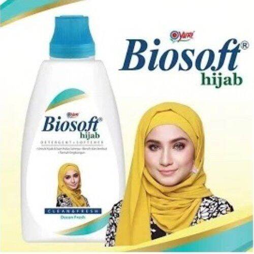 Biosoft Hijab Detergen + Softener Ocean Fresh Botol 900 Ml | Lazada Indonesia