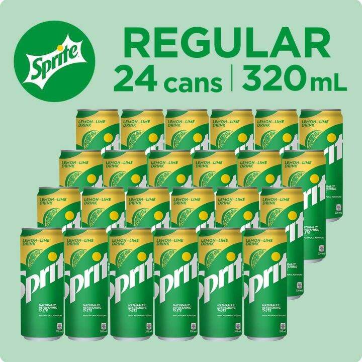 Sprite Regular 320ml - Pack of 24 | Lazada PH