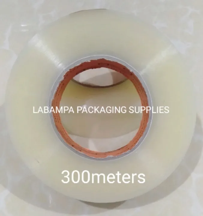 PACKAGING TAPE Clear / Transparent / Tan / Brown 300meters 6pcs | Lazada PH