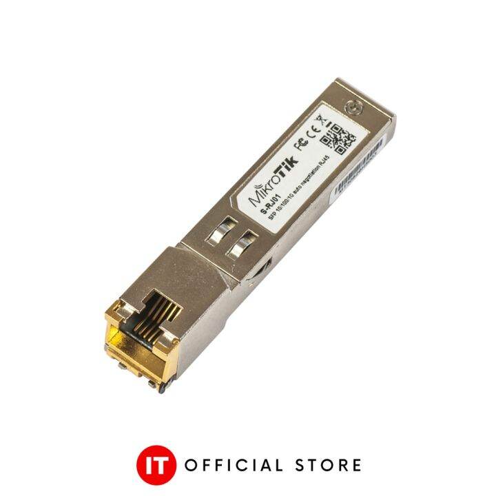 MikroTik S-Rj01 Rj45 Sfp Gigabit Copper Module - Connector Converter ...