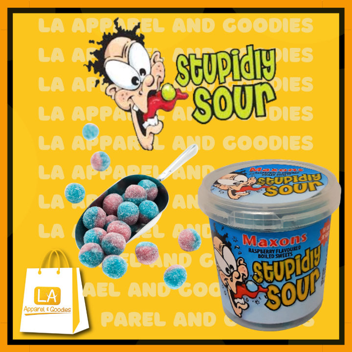 Maxons Stupidly Sour Bubblegum flavour | Lazada PH
