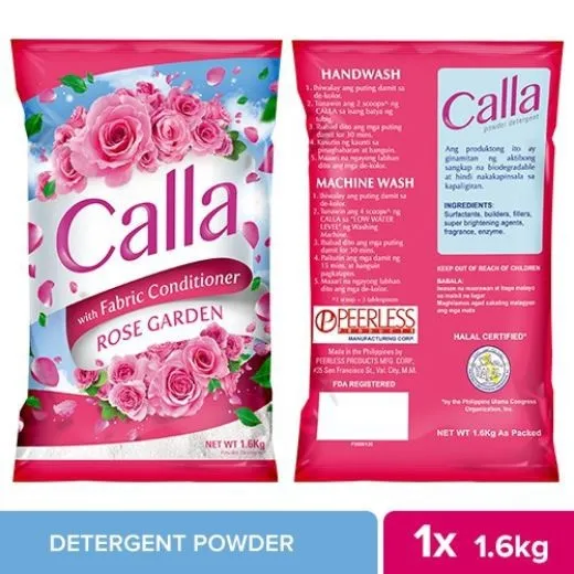 Calla Detergent Powder Rose Garden 1.6kg | Lazada PH