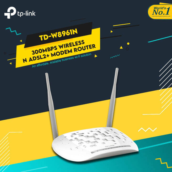tp-link TD-W8961N 300Mbps Wireless N ADSL2+ Modem Router | Router | Wireless WiFi Router | WiFi ...