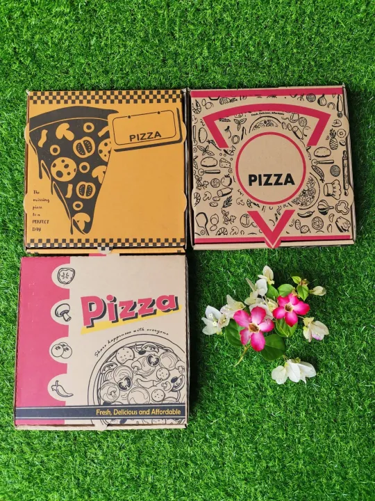 CORRUGATED PIZZA BOX (12X12X1.5") 50PCS | Lazada PH
