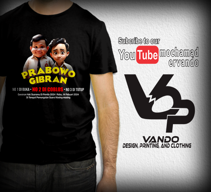 KAOS PRABOWO GIBRAN 2024 Baju Prabowo Gibran Kaos Baju Distro Prabowo ... KAOS PRABOWO GIBRAN 2024 Baju Prabowo Gibran Kaos Baju Distro Prabowo ...