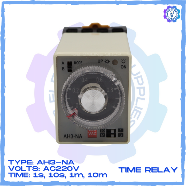 GKK Time Relay AH3-NA 220V | Lazada PH