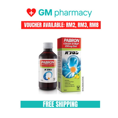 [FREE SHIPPING] PABRON COUGH SYRUP 250MG/5ML | Lazada