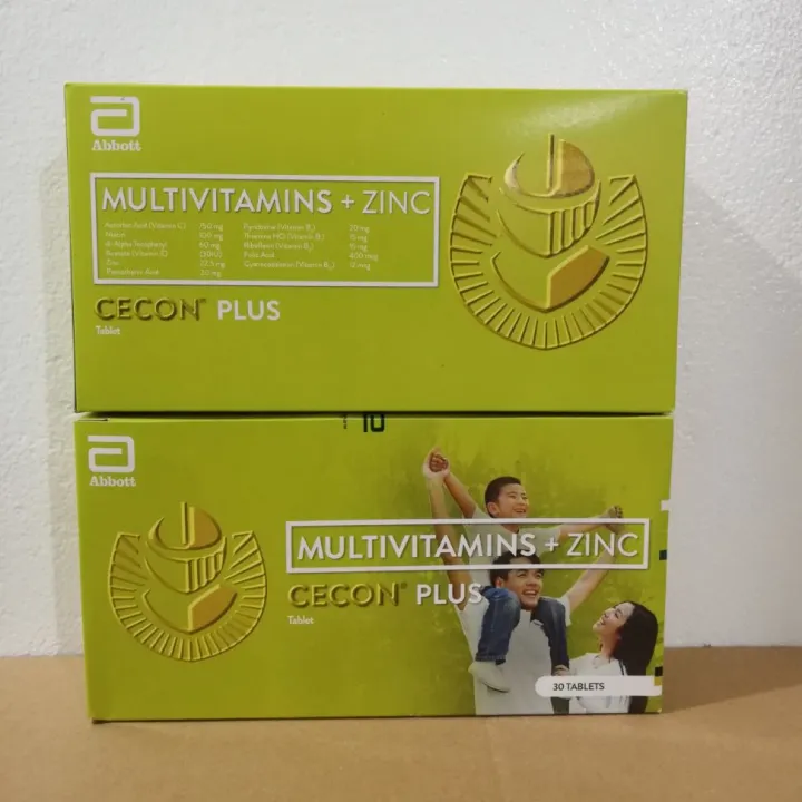 cecon plus zinc tab 30s | Lazada PH