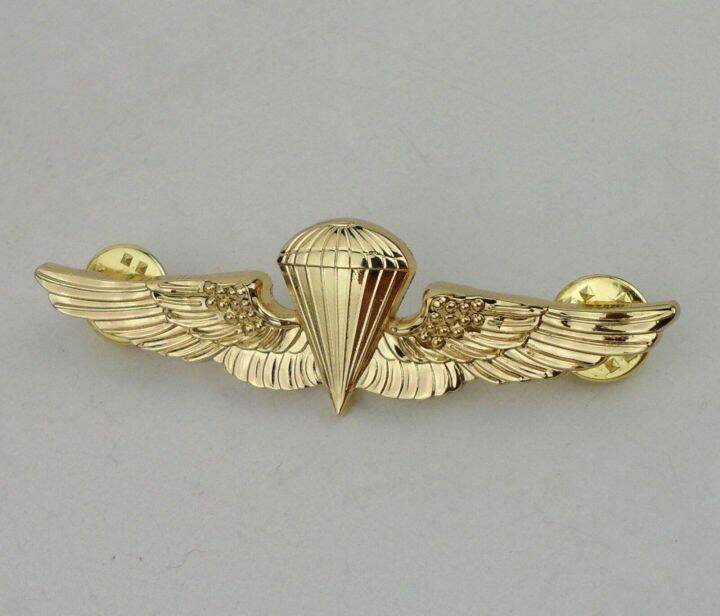 USMC Parachutist Insignia US Navy Parachutist Badge US Jump Wings Metal ... USMC Parachutist Insignia US Navy Parachutist Badge US Jump Wings Metal ...