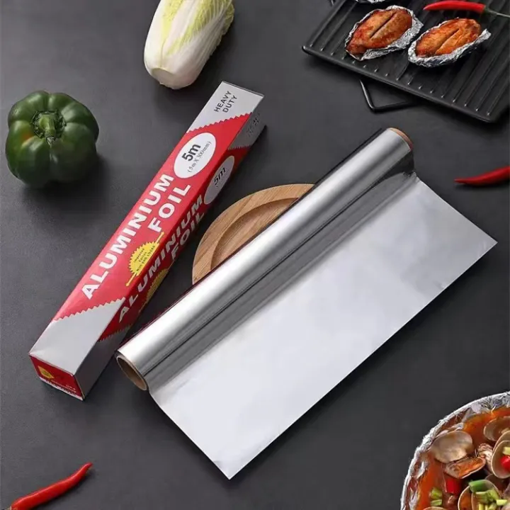 Aluminium Foil Heavy Duty Foil Paper BBQ Foil Paper Food Cooking Paper ...