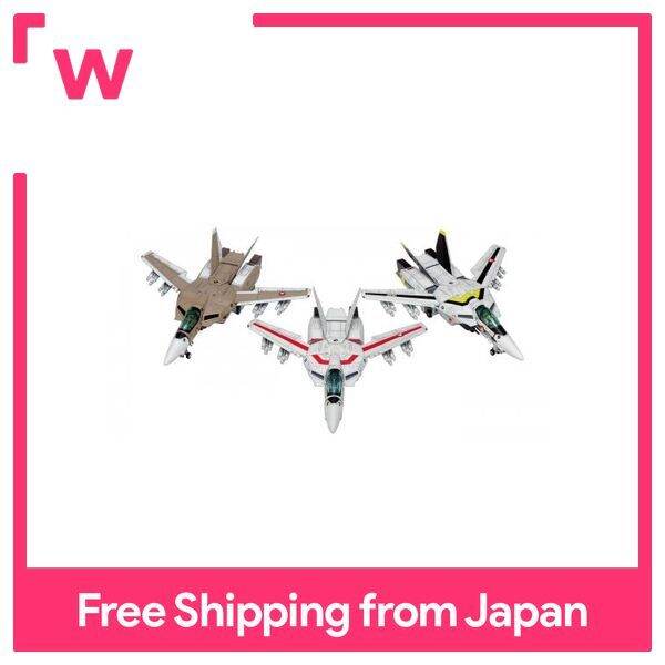 Wave Macross VF-1A / J / S Fighter Multiplex 1/100ความยาวประมาณ15ซม.พลาสติกโมเดลMC-066 | Lazada ...