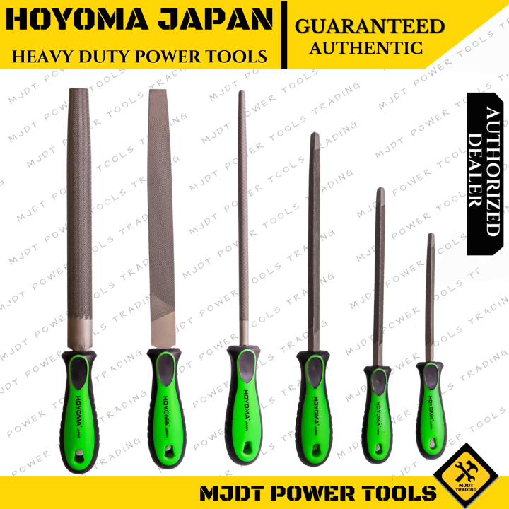 Hoyoma Japan Metal File: Wood File, Half-Round/Round Files with Steel ...