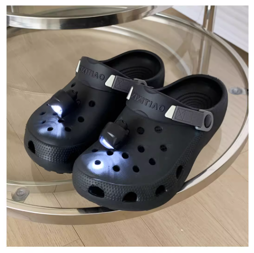 จี้รูปไฟ Led จิ๊บบิทซ์2ชิ้น/ล็อตเสน่ห์ของ Sepatu Kancing/คร็อกรองเท้ามี ...