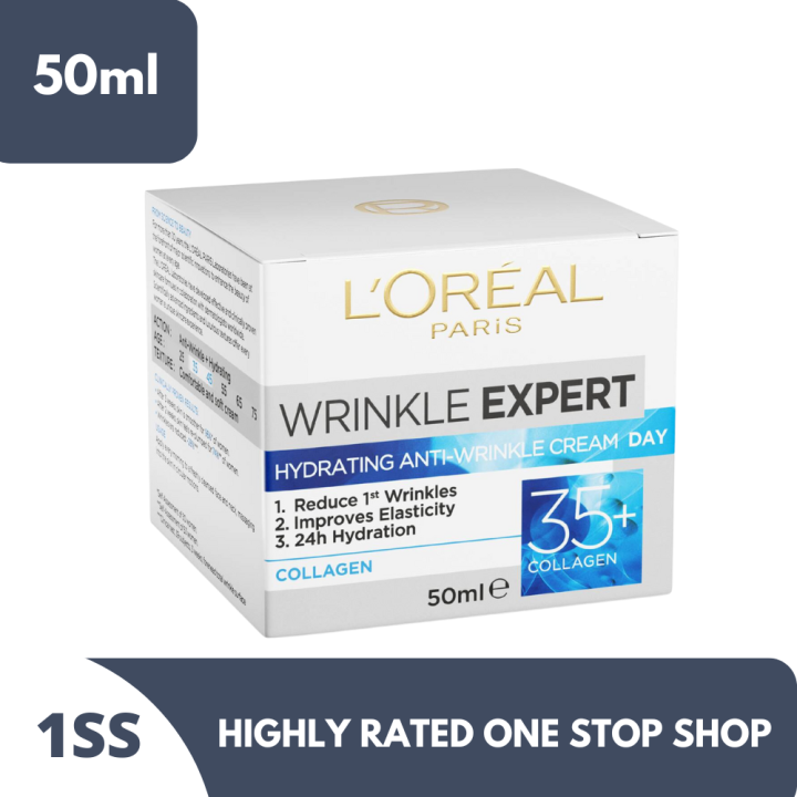 L'Oreal Wrinkle Expert 35+ Day Cream 50mL | Lazada PH