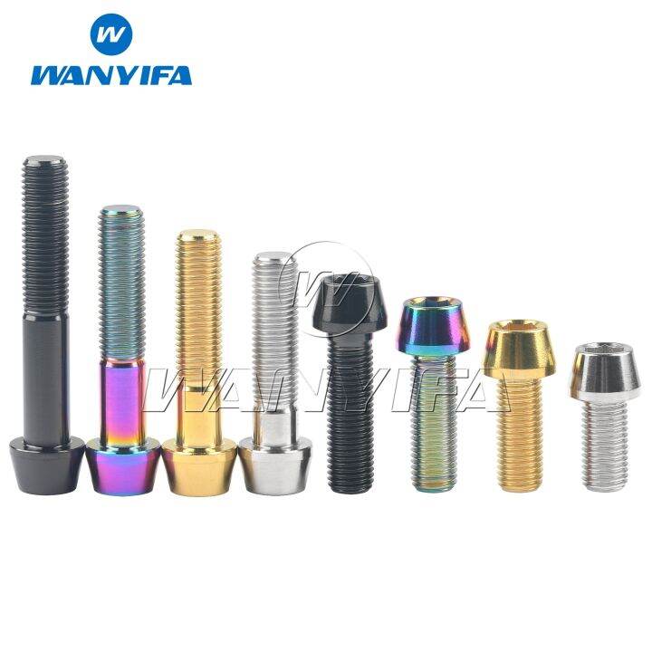 [JIABEI QU] Wanyifa Titanium Bolt M10x20 25 30 35 40 45 50มม. 1.25 ...