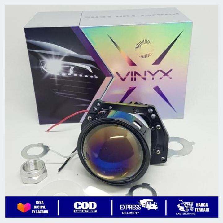 PROMOSI PROJECTOR PROJIE BILED LED BI-LED LASER 3 INCH INCHI VINYX P65 ...